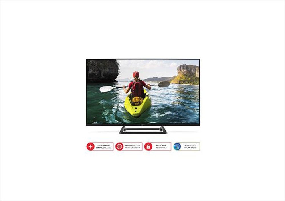 TELESYSTEM - Smart TV LED HD READY 32" TS32FL SMV13 T2/S2-BLACK | Euronics