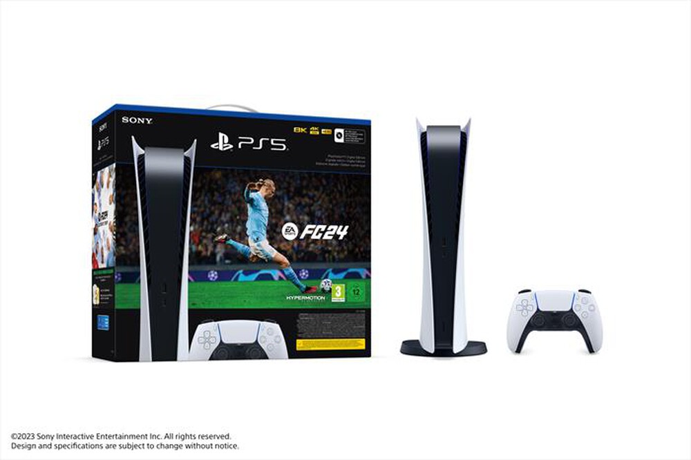 SONY COMPUTER - BUNDLE CONSOLE PLAYSTATION 5 DIGITAL – EA | Euronics