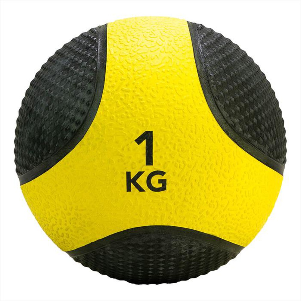 TUNTURI - MEDICINE BALL 1KG-giallo | Euronics