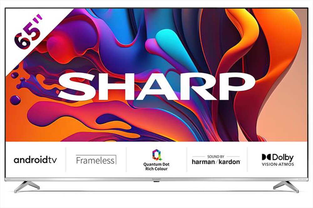 SHARP - Smart TV Q-LED UHD 4K 65" 65FP2EA | Euronics