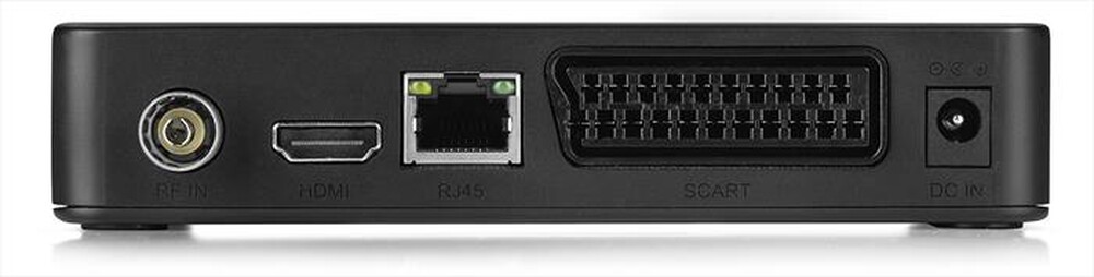 TELESYSTEM - TS FACILE ZAPPER T2 HEVC DISPLAY TLC TASTI GRANDI-BLACK ...