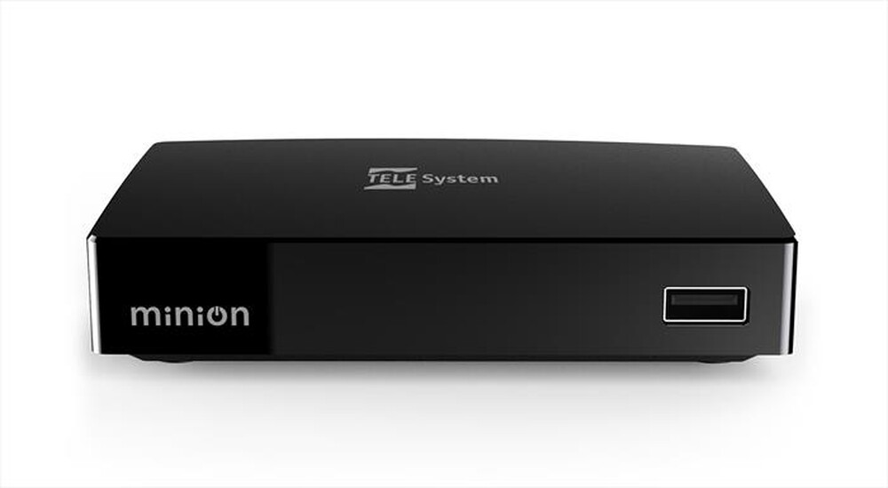 TELESYSTEM - ZAPPER MINION ENTRY T2 HEVC, SCART, HDMI, TLC-BLACK | Euronics
