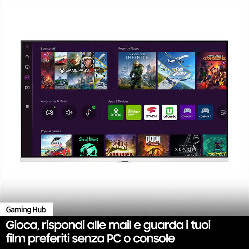 SAMSUNG - SMART MONITOR M7 - M70B DA 32'' UHD FLAT | Euronics