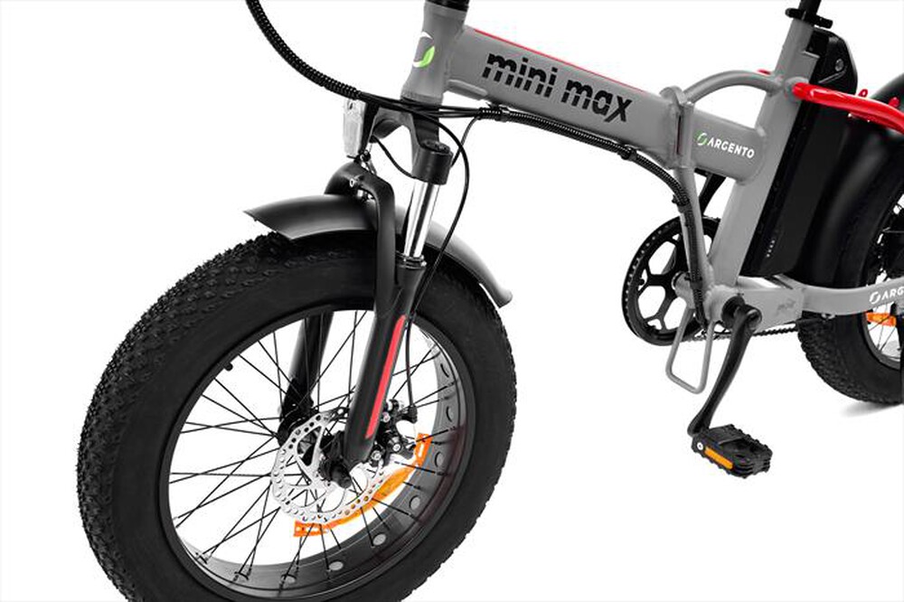ARGENTO - E-BIKE MINIMAX-RED | Euronics