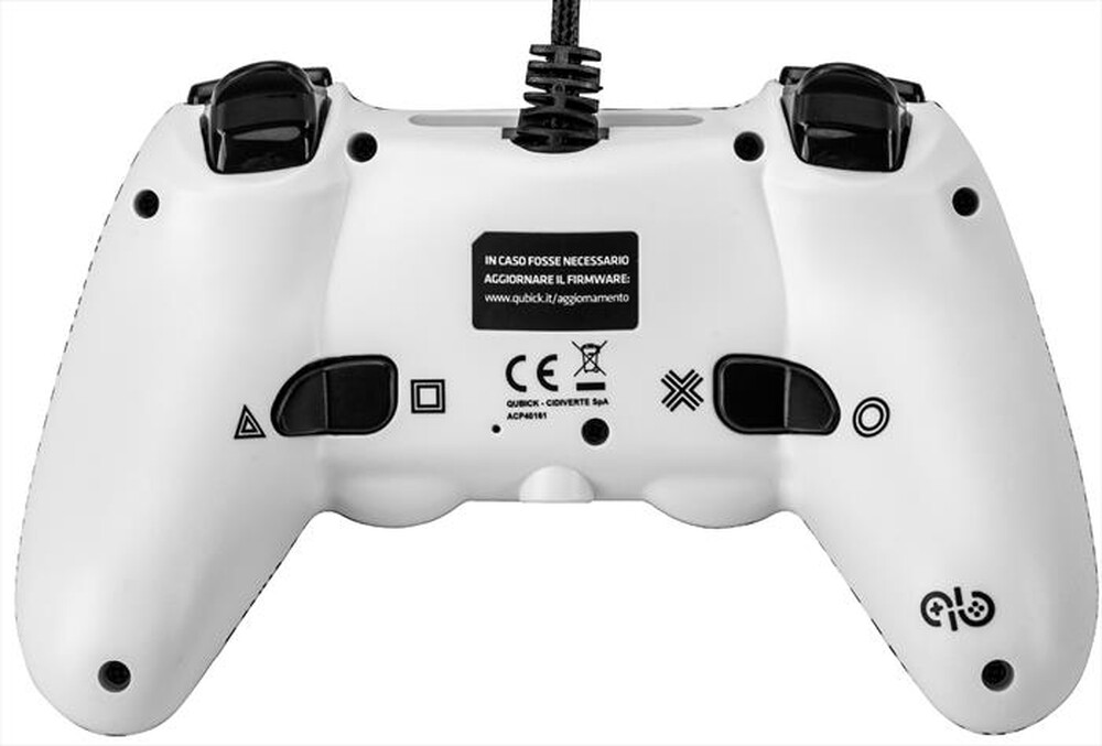 QUBICK - WIRED CONTROLLER-Nero/Bianco | Euronics