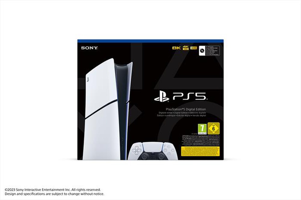 SONY COMPUTER - PlayStation 5 Digital Edition (model group - slim) | Euronics