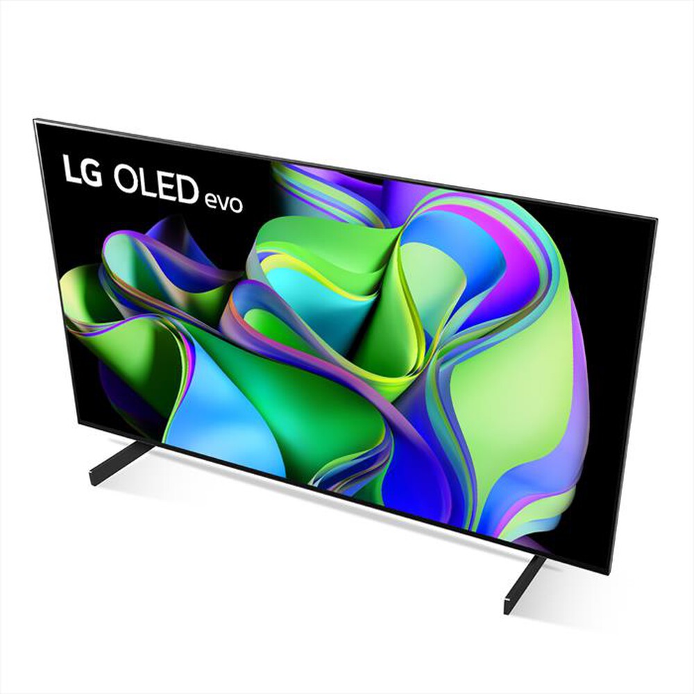 LG - Smart TV OLED UHD 4K 42" OLED42C34LA-Argento | Euronics