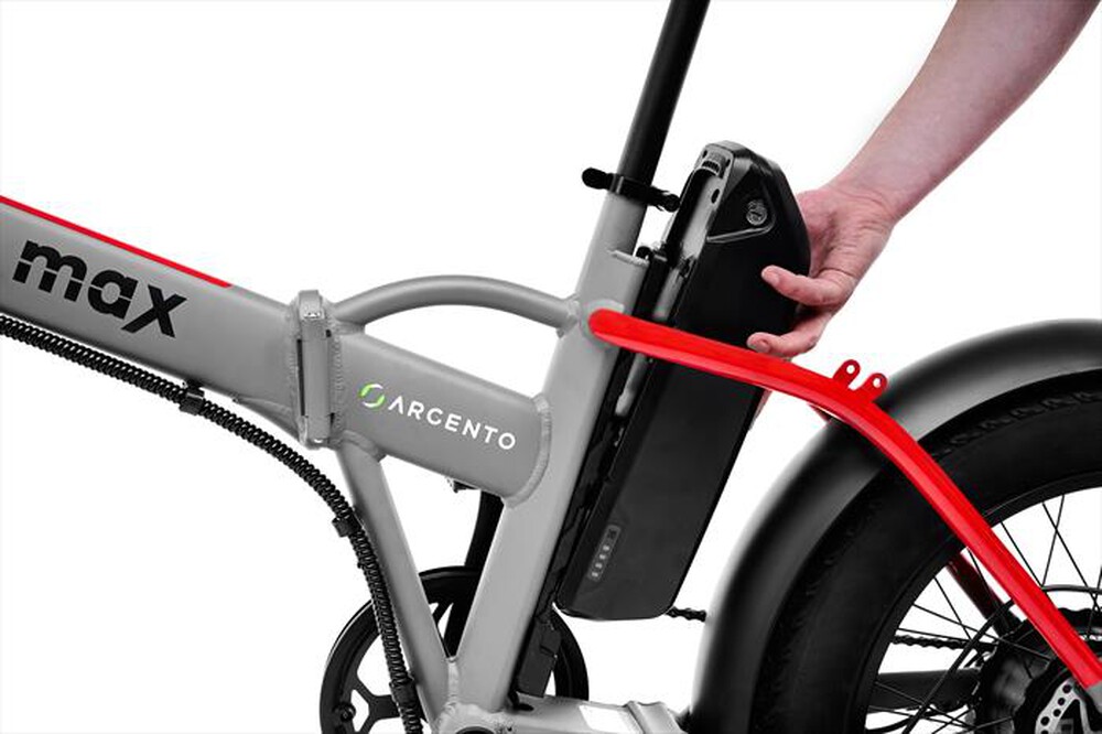 ARGENTO - E-BIKE MINIMAX-RED | Euronics