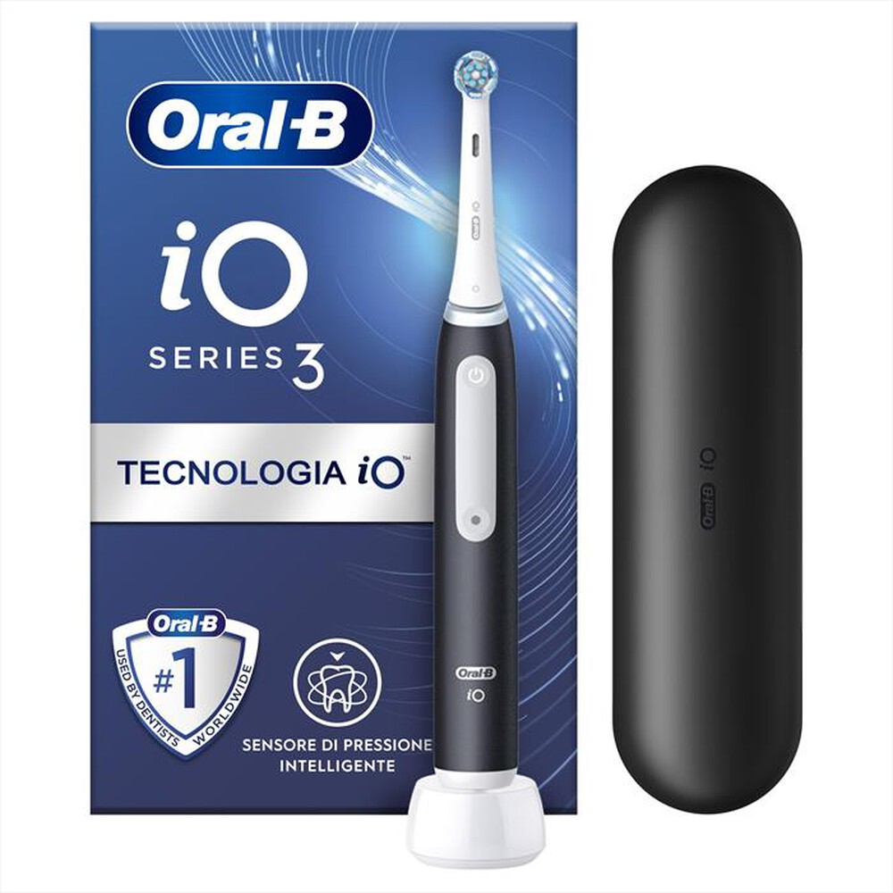 ORAL-B - Spazzolino elettrico IO 3-Nero | Euronics