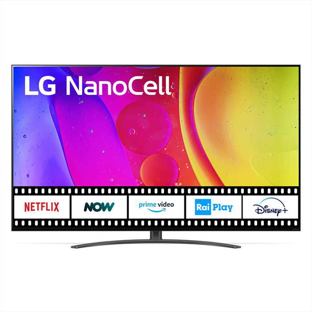 LG - Smart TV NanoCell 50'' 4K Serie NANO82 50NANO826QB-Dark Iron Gray | Euronics