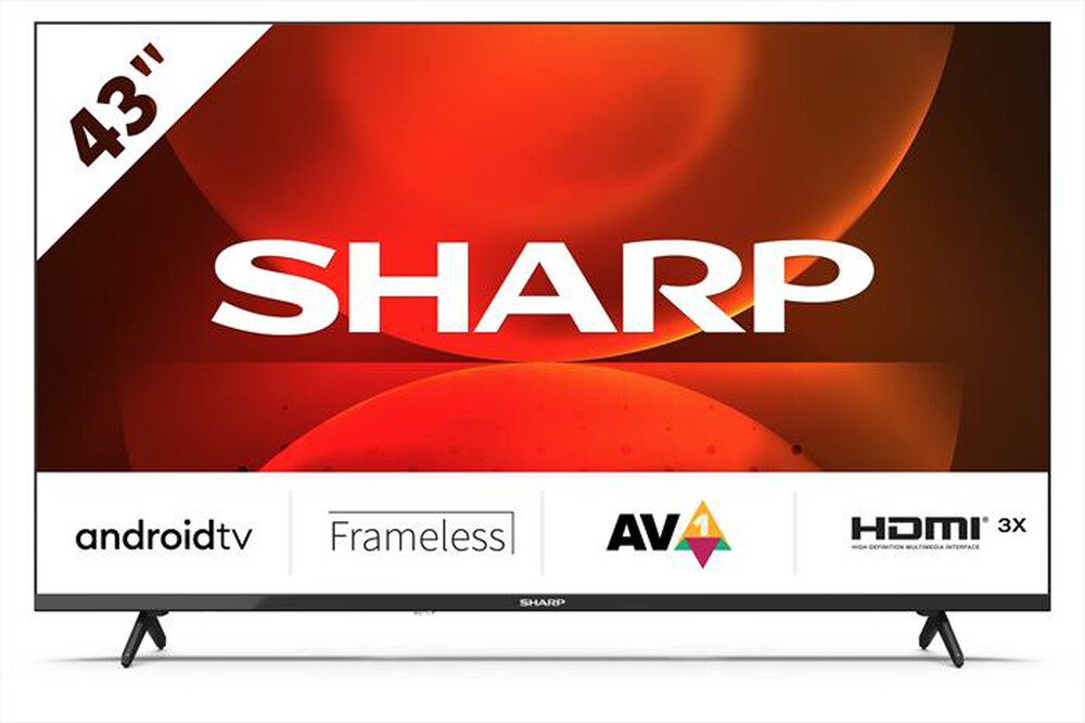 SHARP - Smart TV LED FHD 43" 43FH7EA-nero | Euronics