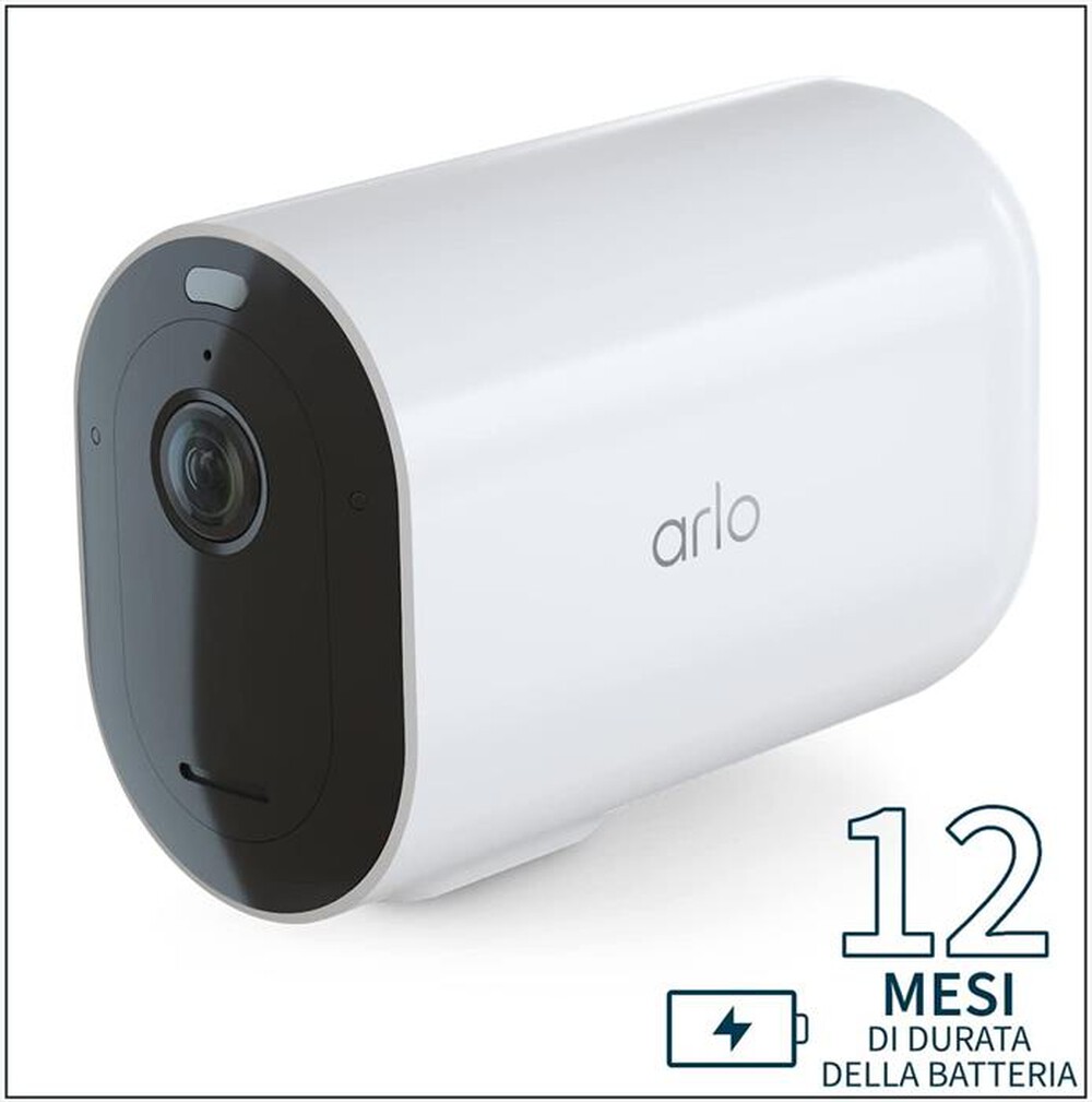 ARLO - PRO 4 XL PACK DA 1 TELECAMERA-White | Euronics