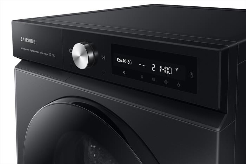SAMSUNG - Lavatrice WW11BB744DGB/S3 Classe A 11 Kg-black oblò black ...