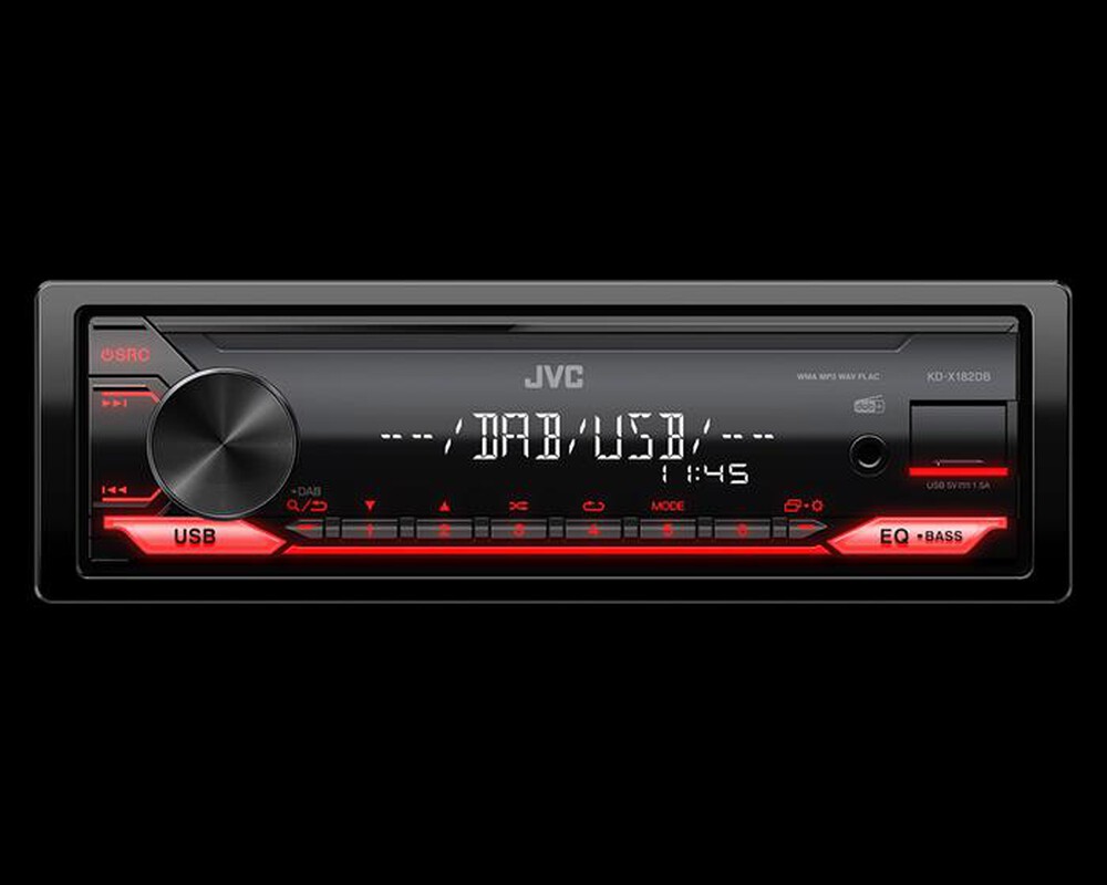 JVC - Car stereo KD-X182DB-nero | Euronics