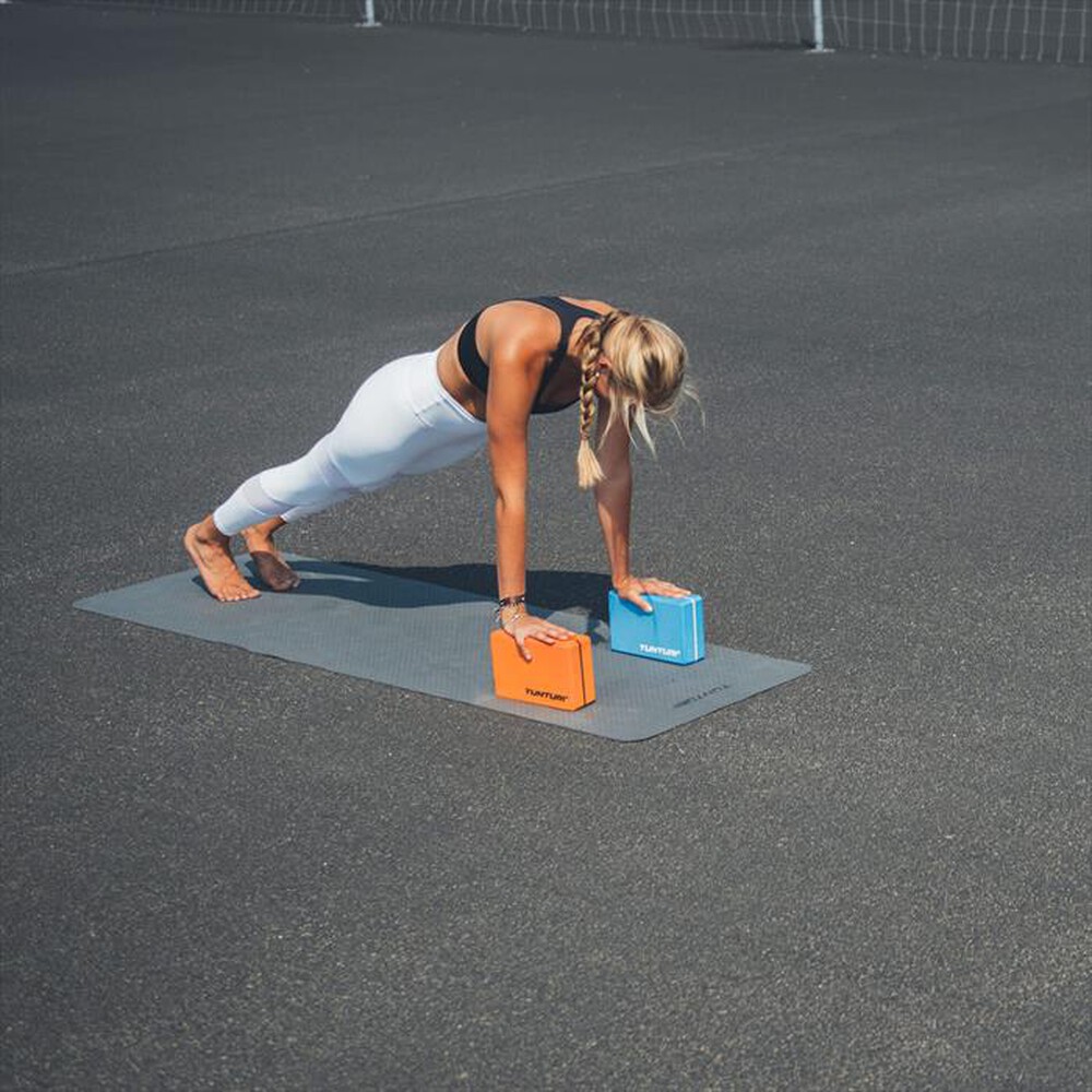 TUNTURI - YOGA BLOCK ORANGE/BLACK-arancione | Euronics