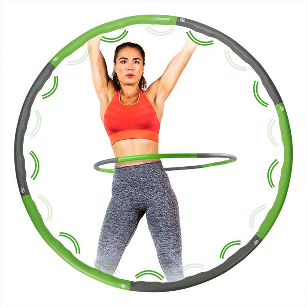 TUNTURI - HULA HOOP 1.5KG-GREEN | Euronics