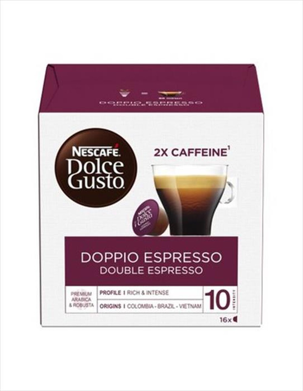 NESTLE' - Nescafè Dolce Gusto DOPPIO ESPRESSO 16Caps | Euronics