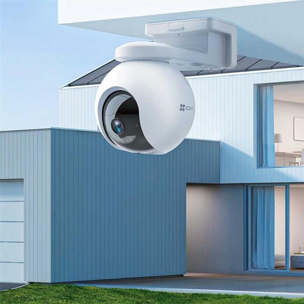 EZVIZ - Telecamera motorizzata esterno HB8 A BATTERIA 32GB-White | Euronics