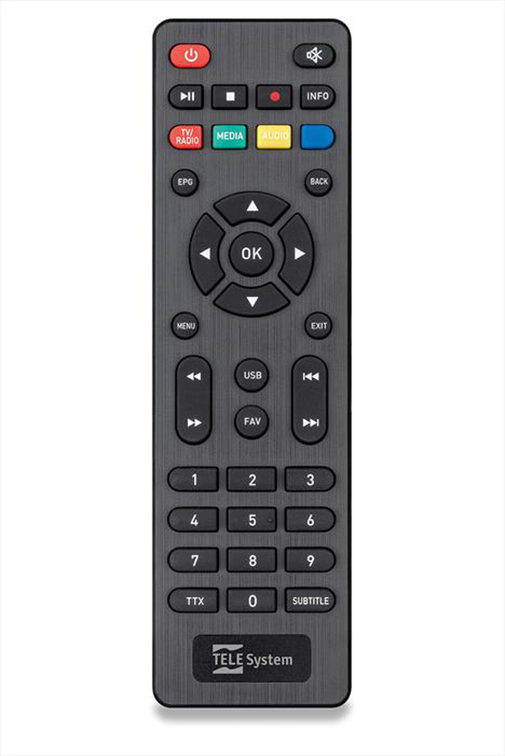 TELESYSTEM - TS6815/02 ZAPPER T2 HEVC, SCART , HDMI, HDR-BLACK | Euronics