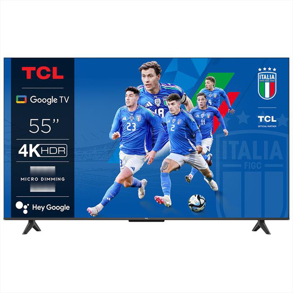 TCL - Smart TV LED UHD 4K 55" 55P61B-Titanio | Euronics
