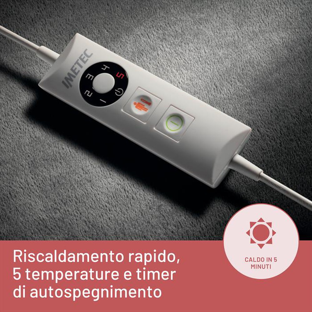 IMETEC - TERMOFORO CERVICALE INTELLISENSE CERVICAL-grigio | Euronics