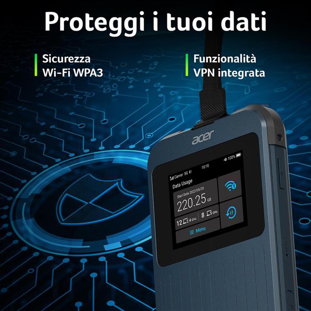 ACER - Router CONNECT ENDURO M3-Blu | Euronics