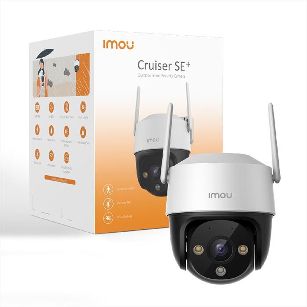 IMOU - Telecamera da esterno CRUISER SE+ 4MP-BIANCO | Euronics