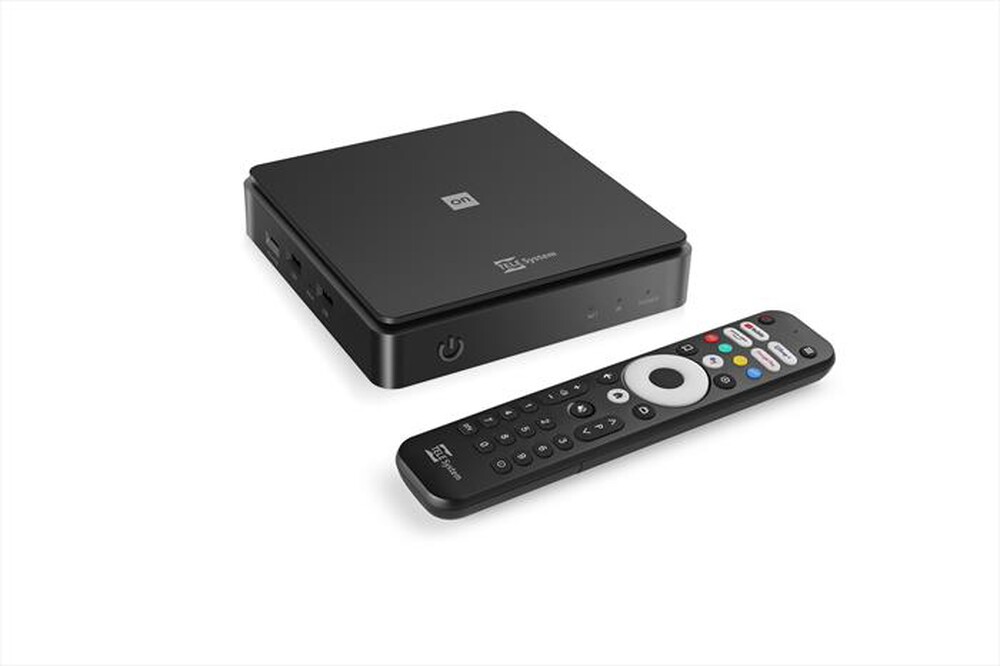 TELESYSTEM - Ricevitore digitale ON T2 HD AndroidTV 11, WI.FI-BLACK ...