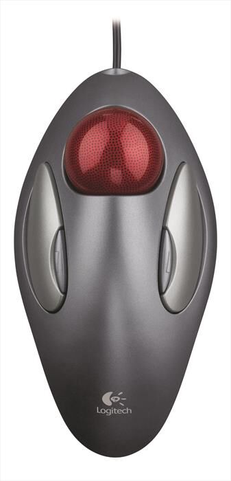 LOGITECH TrackMan Marble Nero Grigio Euronics