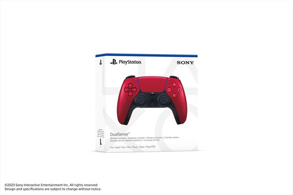 SONY COMPUTER - CONTROLLER WIRELESS DUALSENSE-VOLCANIC RED | Euronics