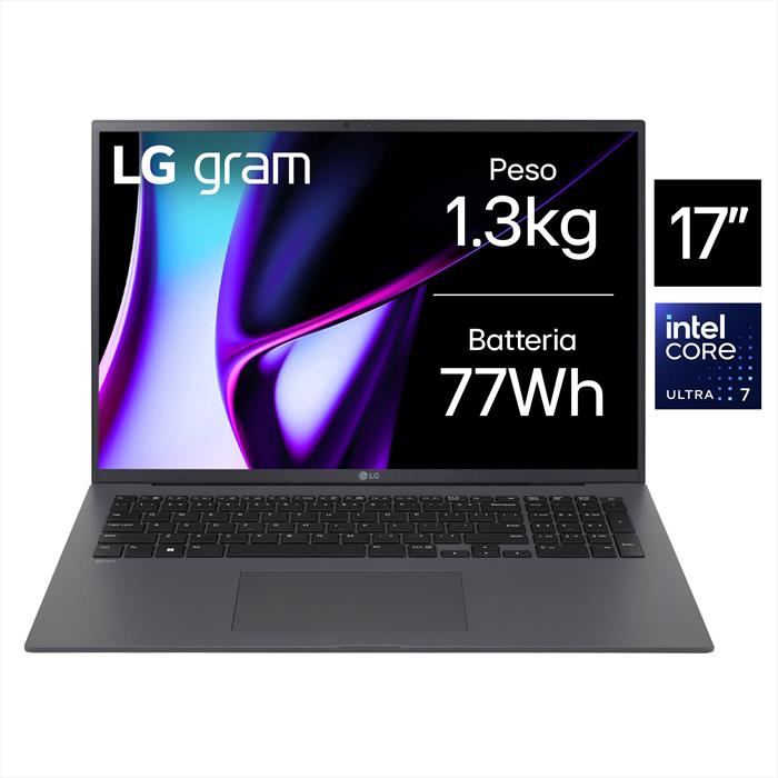LG - Notebook GRAM 17Z90S 17" ultraleggero-Grigio | Euronics