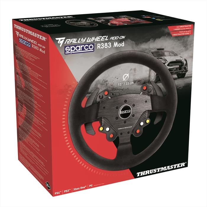 THRUSTMASTER - TM Rally Wheel Add-On Sparco R383 Mod | Euronics