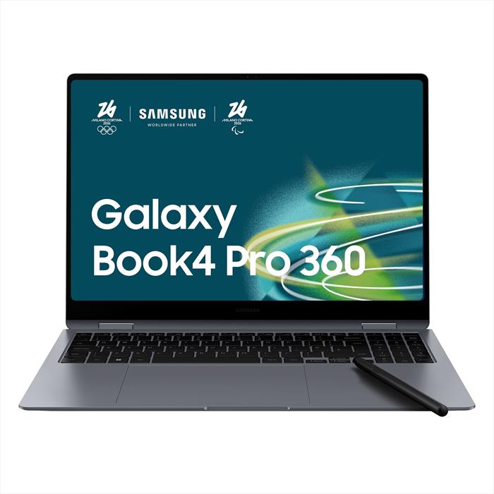 SAMSUNG - Notebook GALAXY BOOK4 360-Gray | Euronics