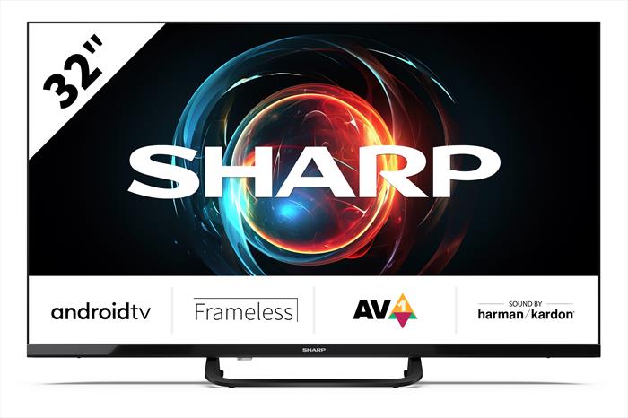 SHARP - Smart TV LED FHD 32" 32FH8EA-nero | Euronics