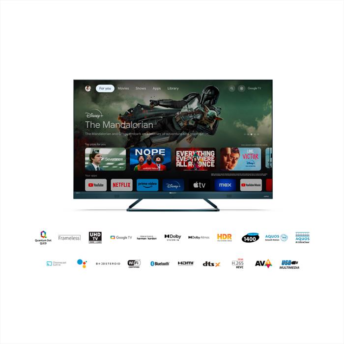 SHARP - Smart TV LED UHD 4K 55" 55FQ5EG | Euronics