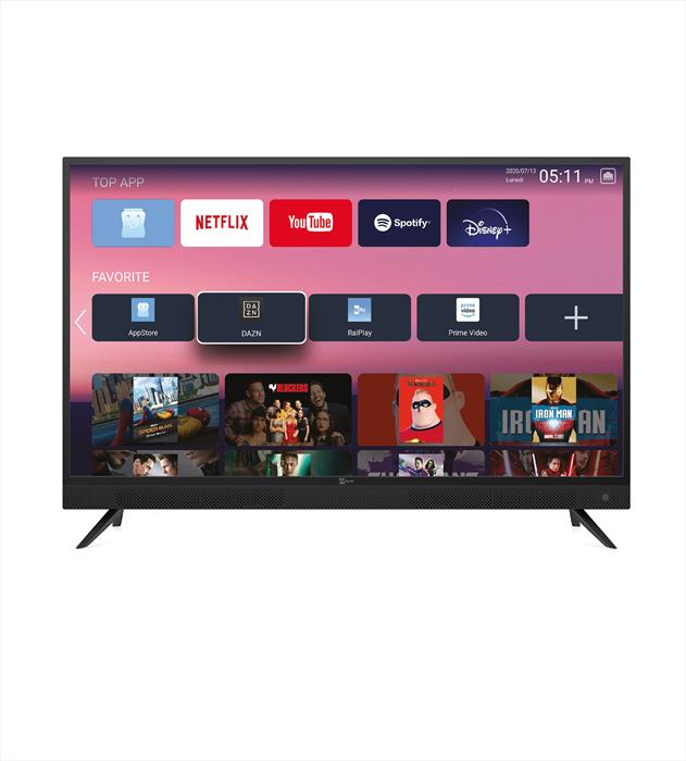 TELESYSTEM - Smart TV LED HD READY 32" SONIC 32-BLACK | Euronics