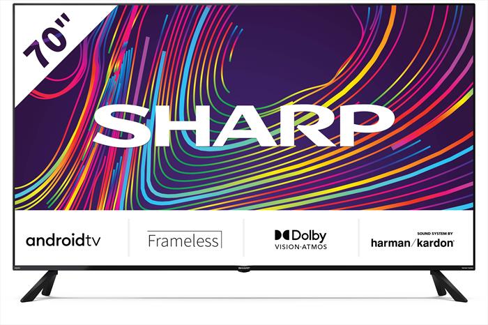 SHARP - Smart TV LED UHD 4K 70" 70DN5EA-Nero | Euronics